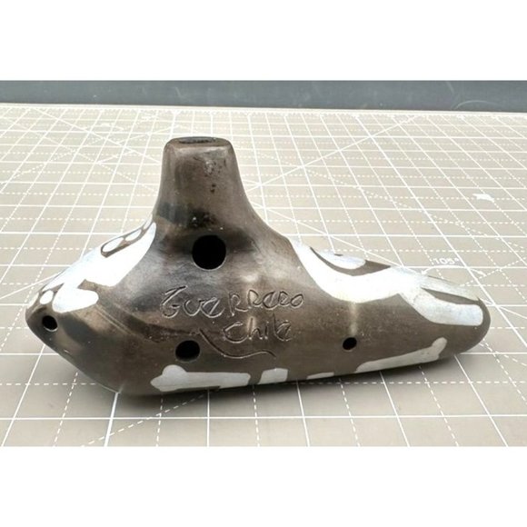 Guerrceo | Other | Ceramic Tourist Orarina Flute Hand Painted Artist ...